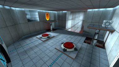 Portal 2 Chapter 1 Test Chambers 3 & 4 - Portal Wiki